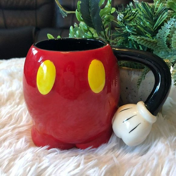 Kitchen | Mickey Mouse Mug Disney Jerry Leigh Red Pants | Poshmark